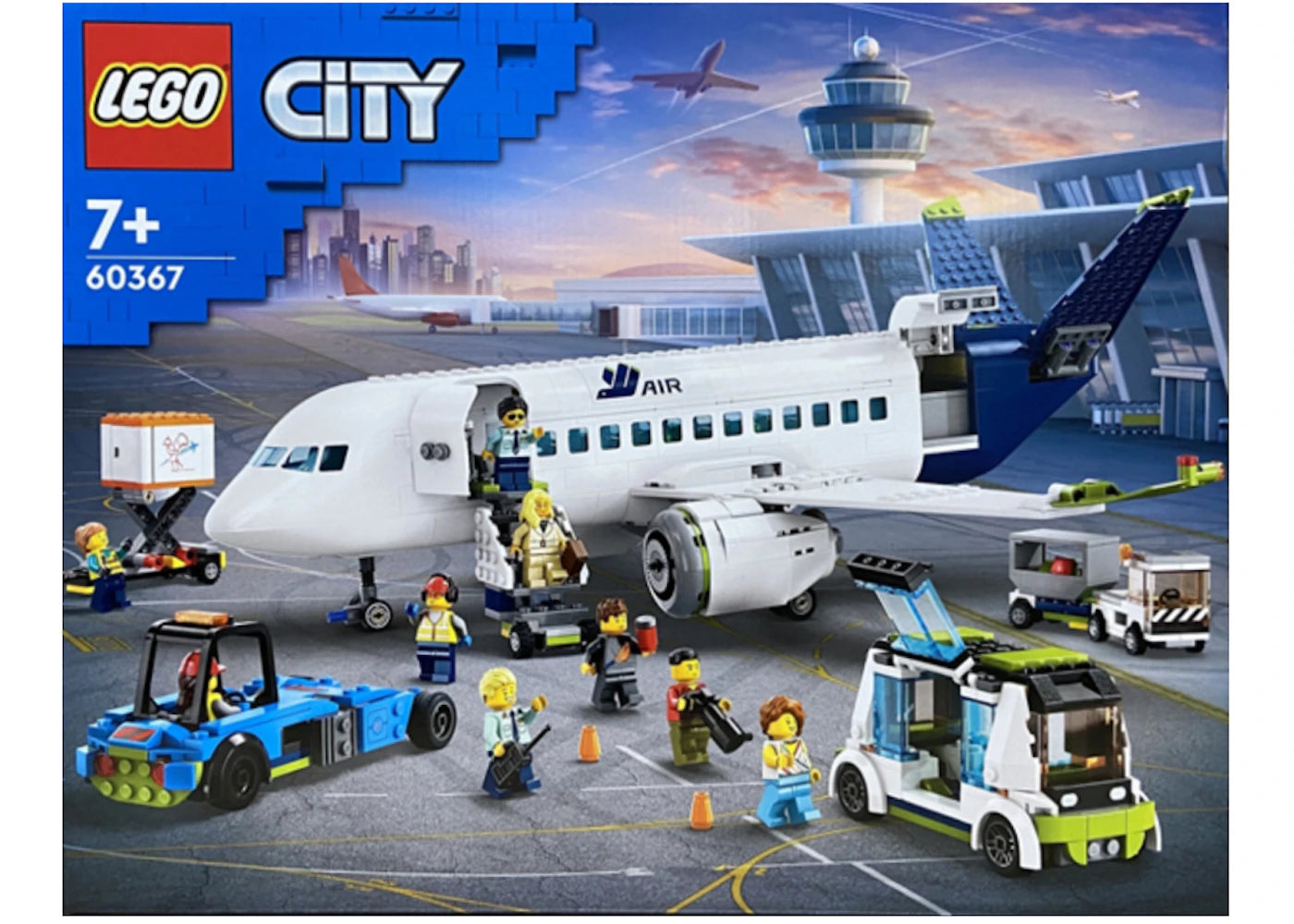 LEGO City Passenger Airplane Set 60367 – Side Kicks