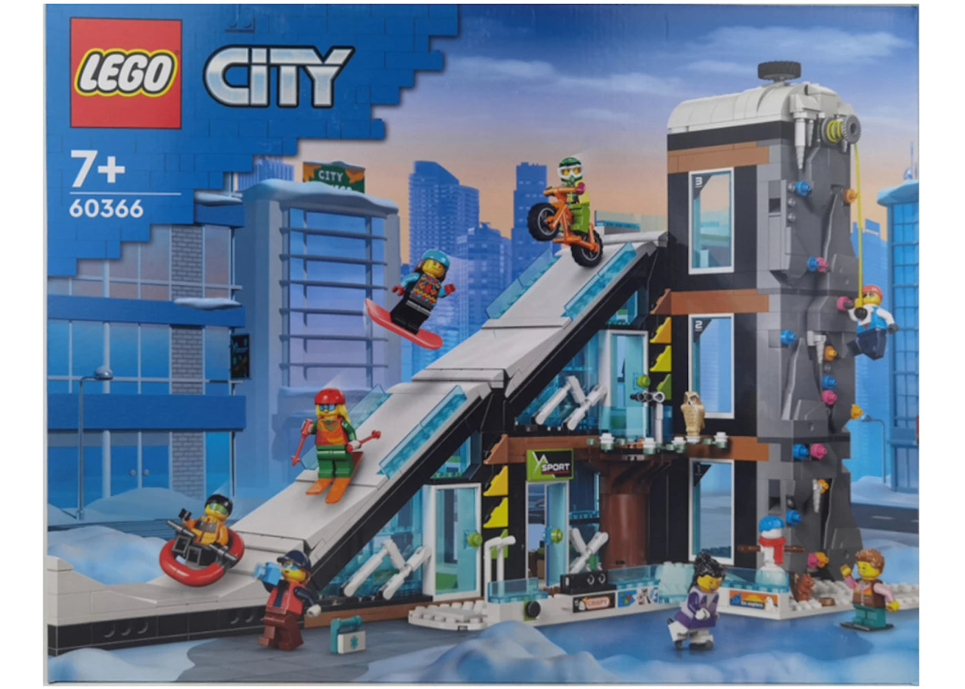 LEGO City Ski and Climbing Center Set 60366 – Side Kicks