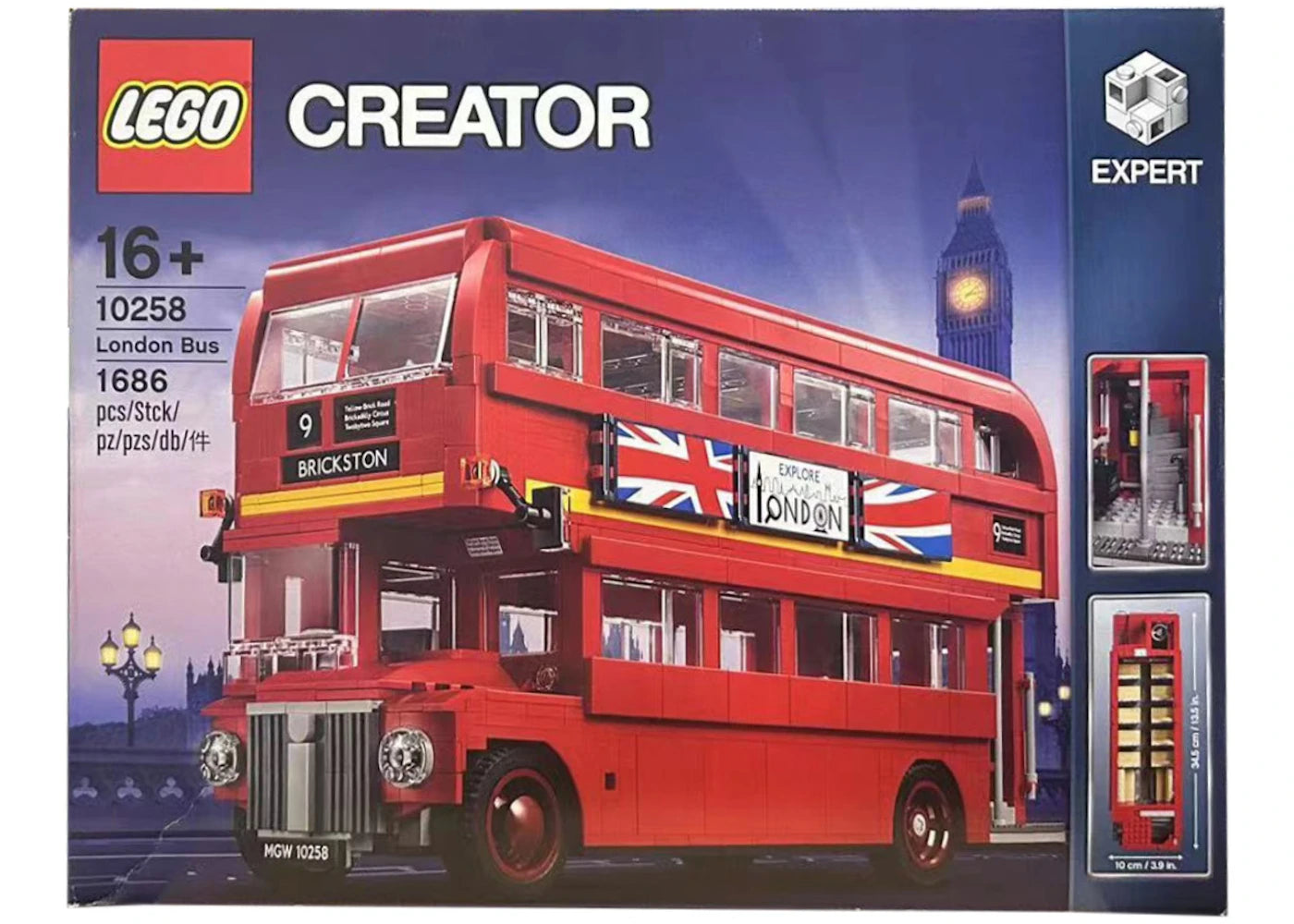 LEGO Creator London Bus Set 10258 – Side Kicks