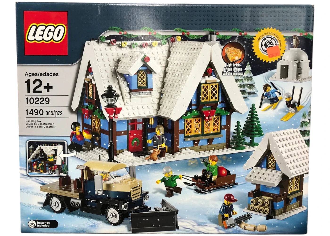LEGO Creator Winter Village Cottage Set 10229 – Side Kicks