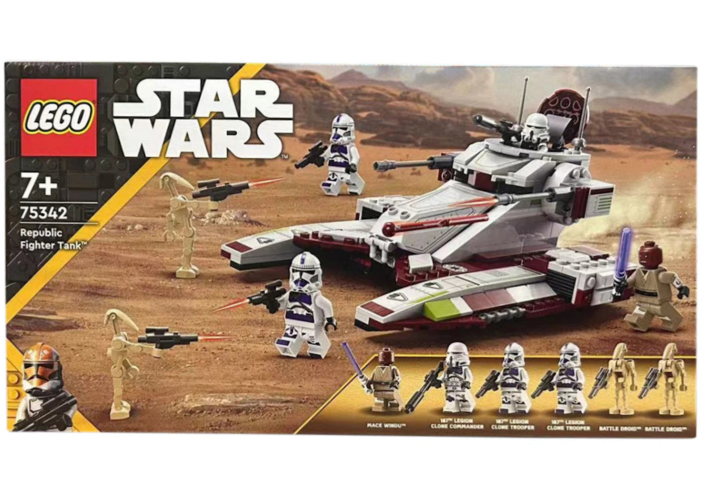 LEGO Star Wars Republic Fighter Tank Set 75342 – Side Kicks