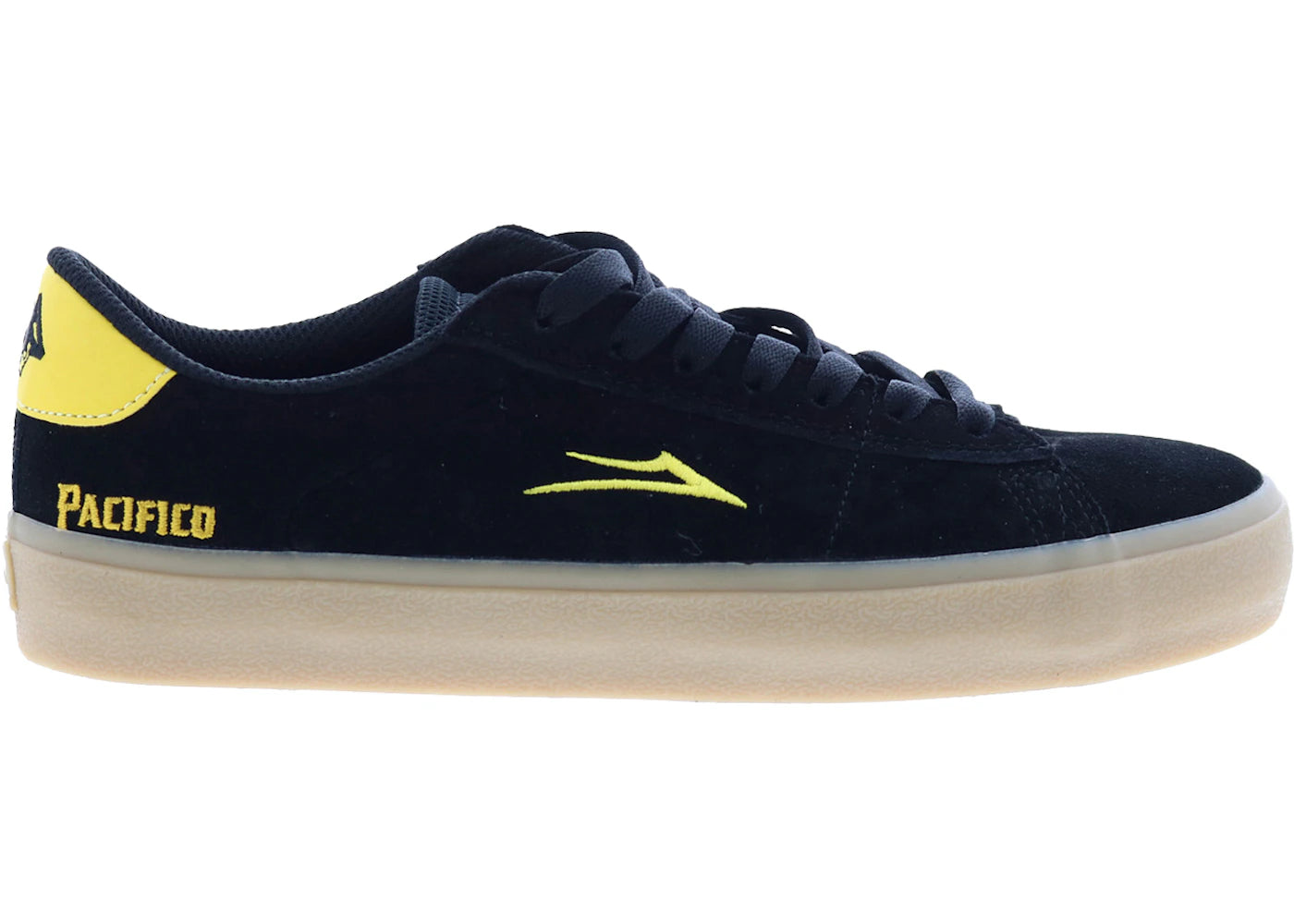 Lakai Newport Pacifico Black Yellow – Side Kicks