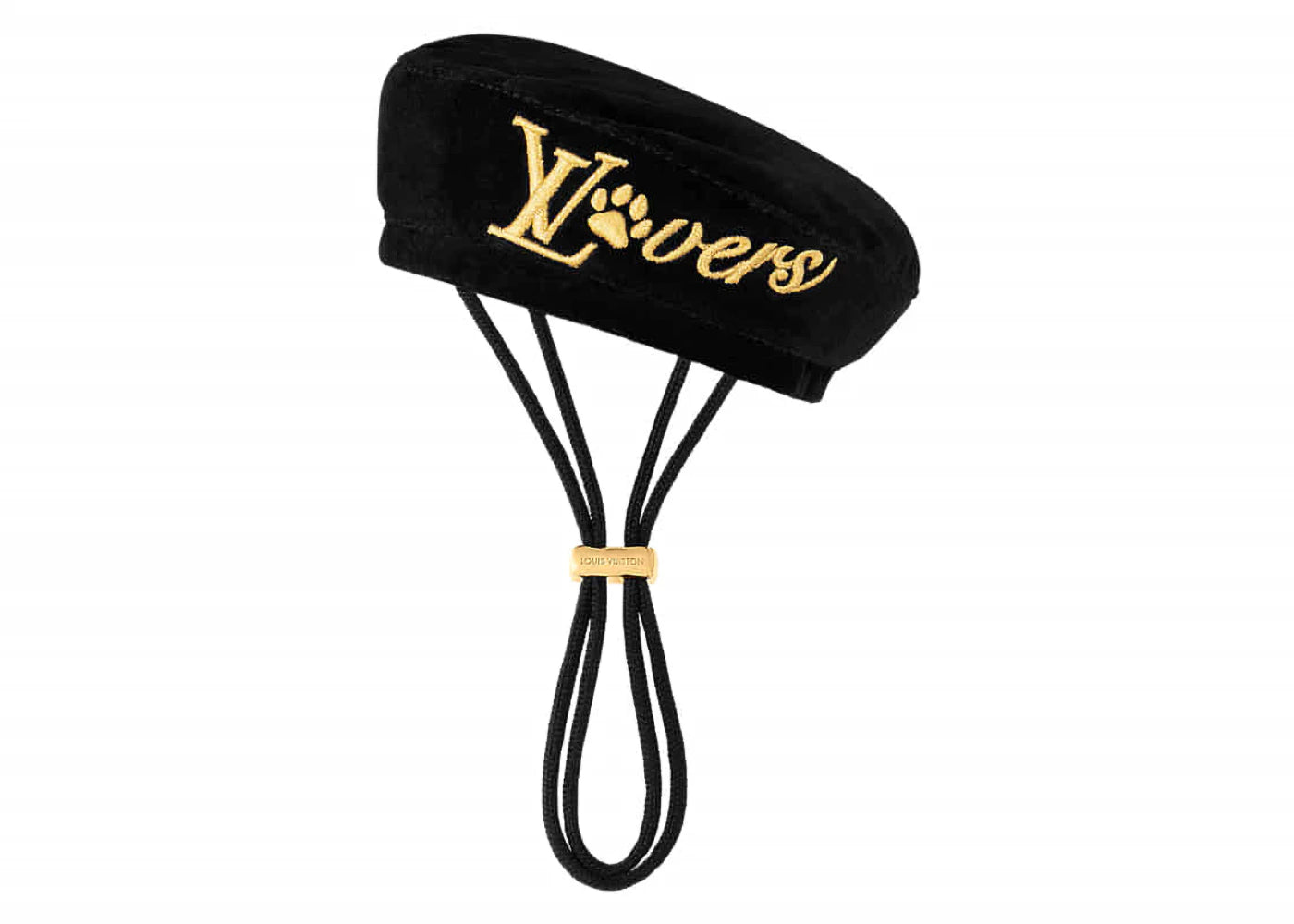 Louis Vuitton Dog Beret PM Black – Side Kicks