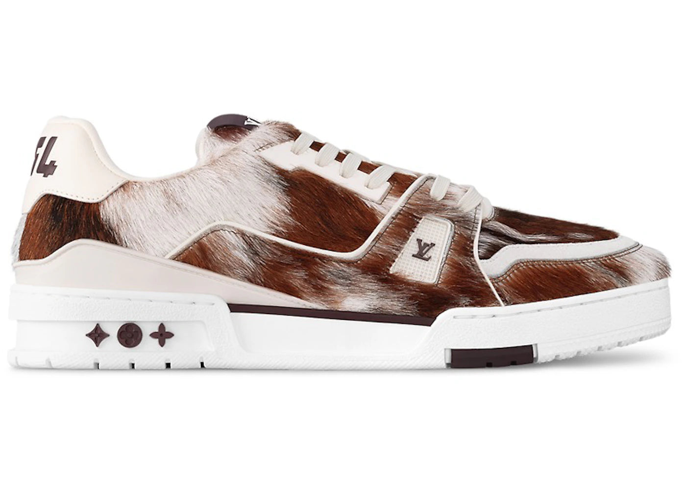 Louis Vuitton LV Trainer Brown Pony – Side Kicks