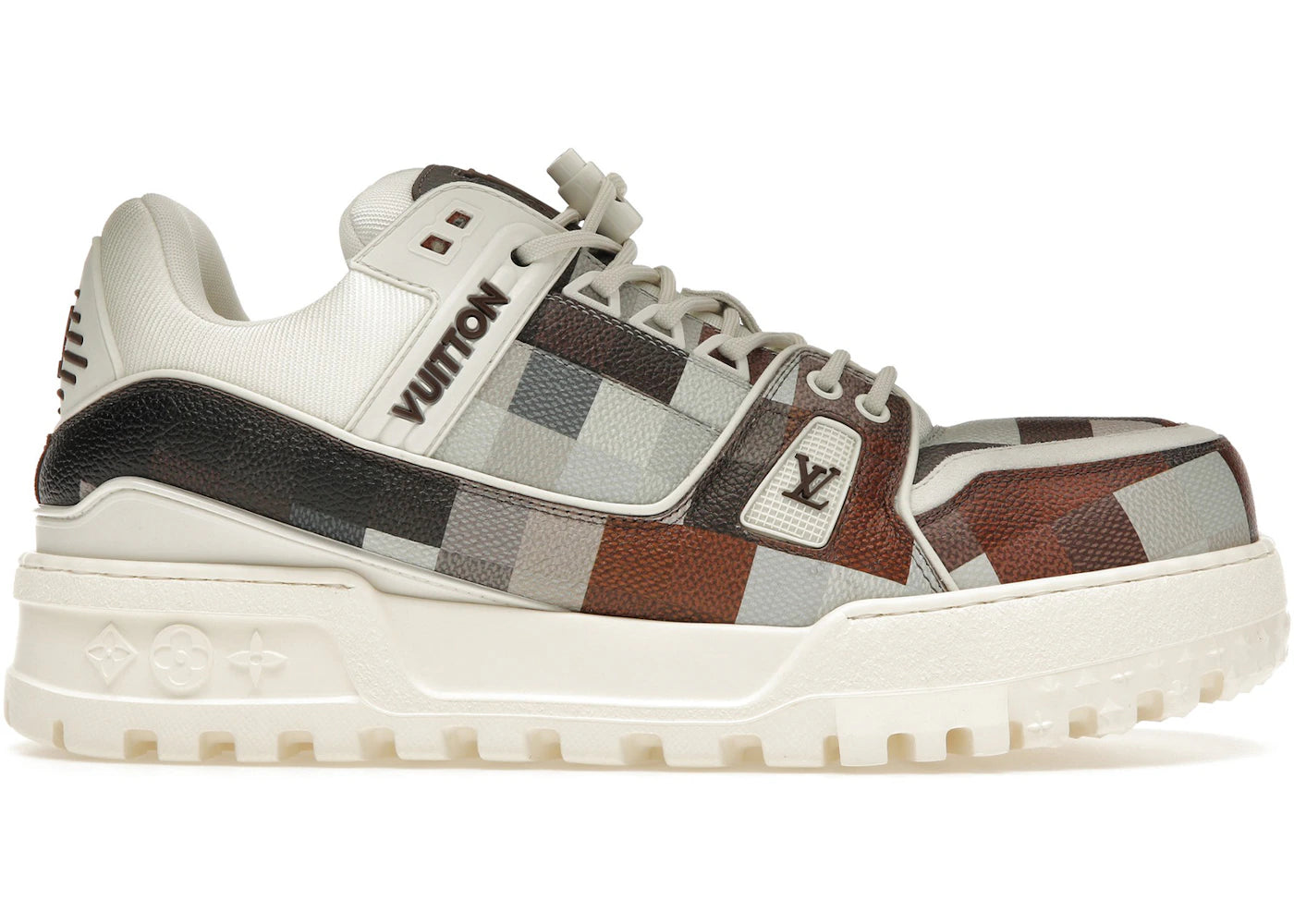 Louis Vuitton LV Trainer Maxi Brown Damoflage – Side Kicks