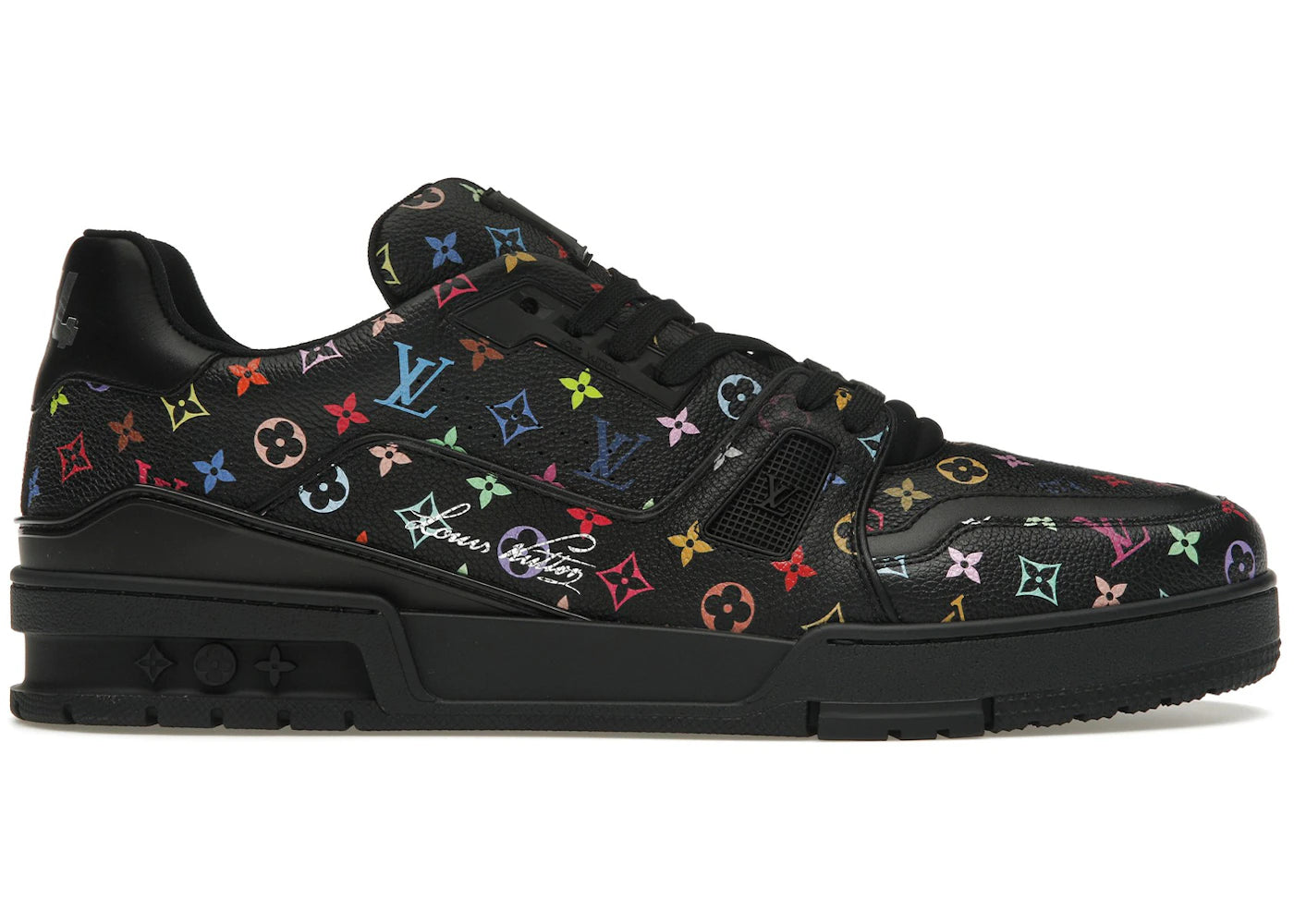 Louis Vuitton LV Trainer Takashi Murakami Black (Women's) – Side Kicks