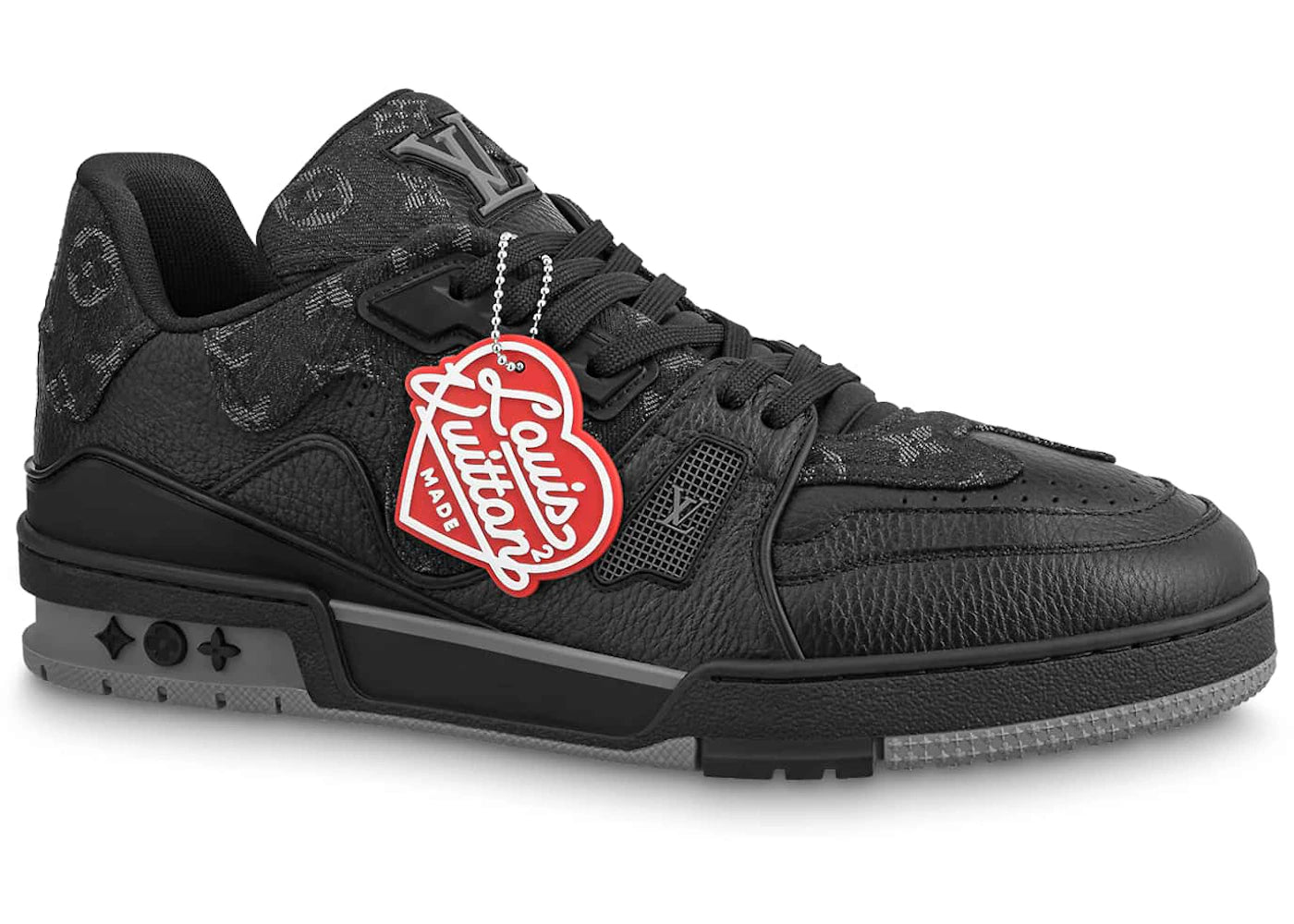 Louis Vuitton LV Trainer x Nigo Black Denim – Side Kicks