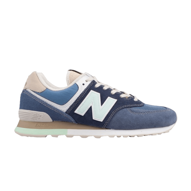 New Balance 574 Retro Surf Navy – Side Kicks