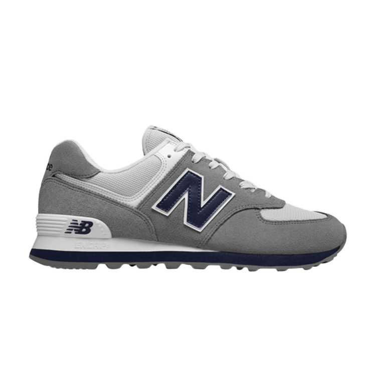 New Balance 574 Core Plus Grey Gunmetal Navy – Side Kicks