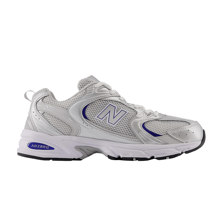 New Balance 530 Light Grey Silver Blue – Side Kicks