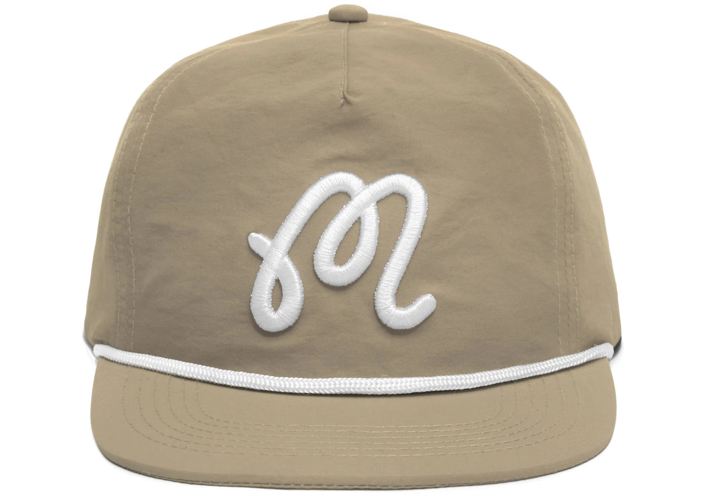 Malbon Golf M Script Rope Hat Khaki – Side Kicks