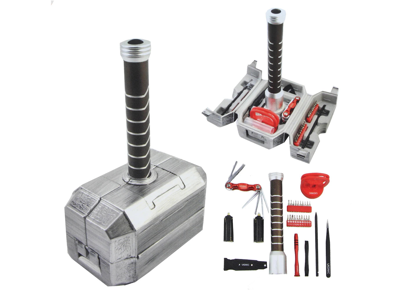 Marvel Avengers Thor's Hammer 30-Piece Tool Set – Side Kicks