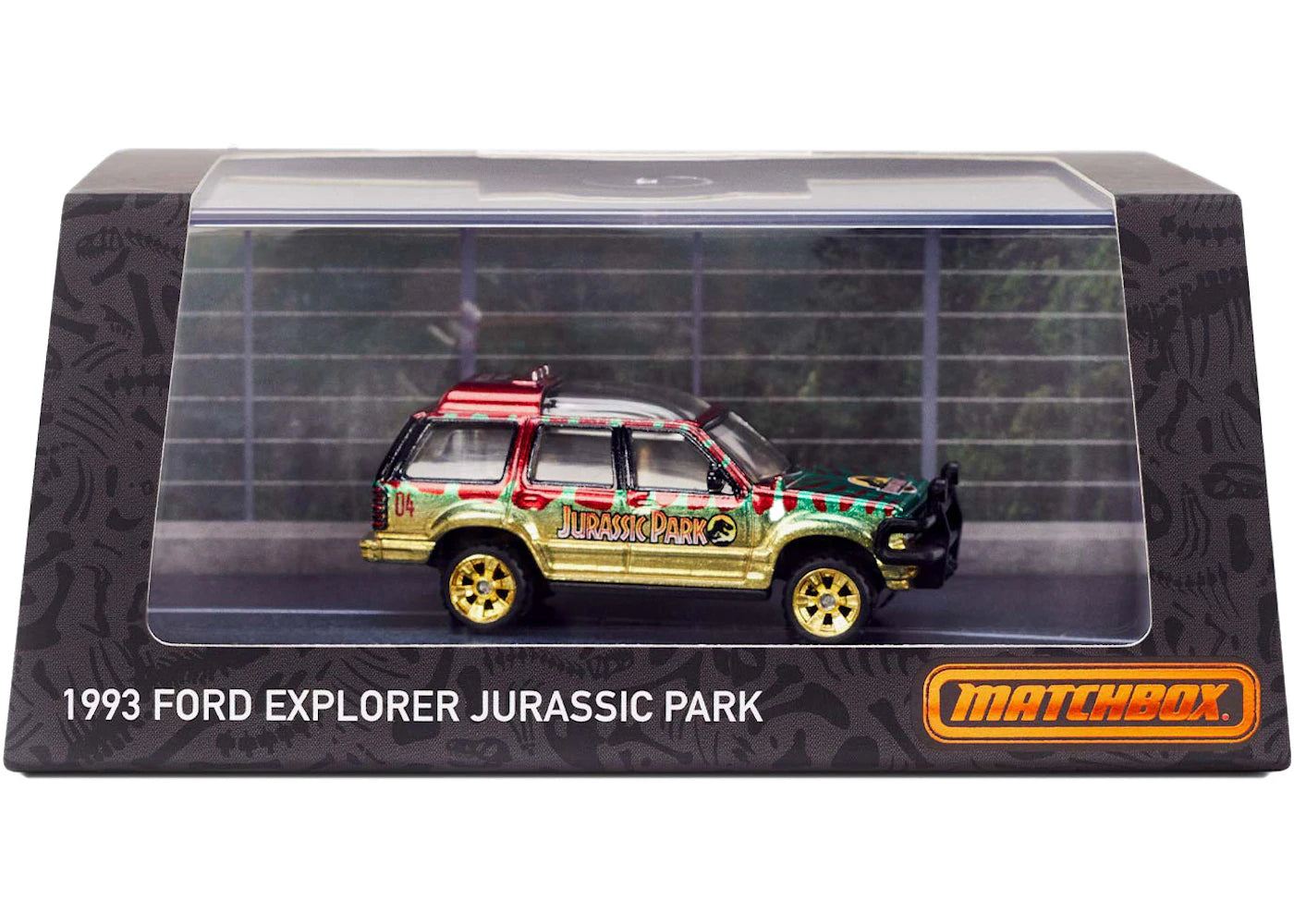 Matchbox 1993 Ford Explorer Jurassic Park – Side Kicks