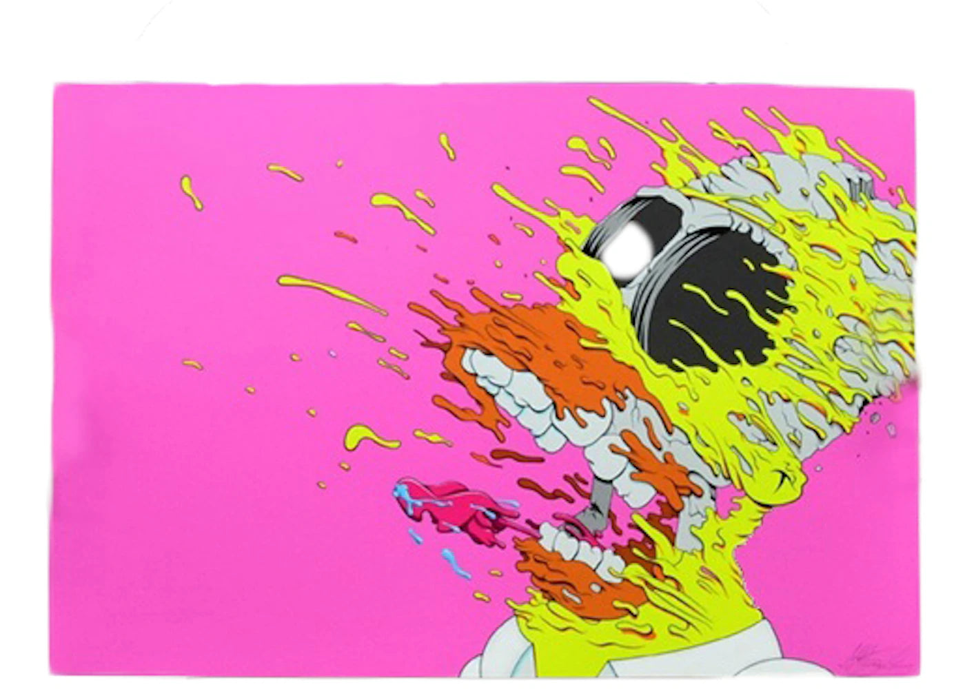 Matt Gondek Deconstructed Homer Print (Signed, Open Edition) – Side Kicks