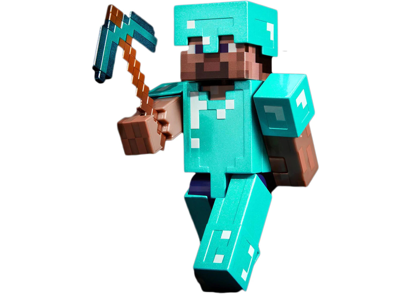 Mattel Minecraft Diamond Level Steve 2022 SDCC Exclusive Action Figure ...