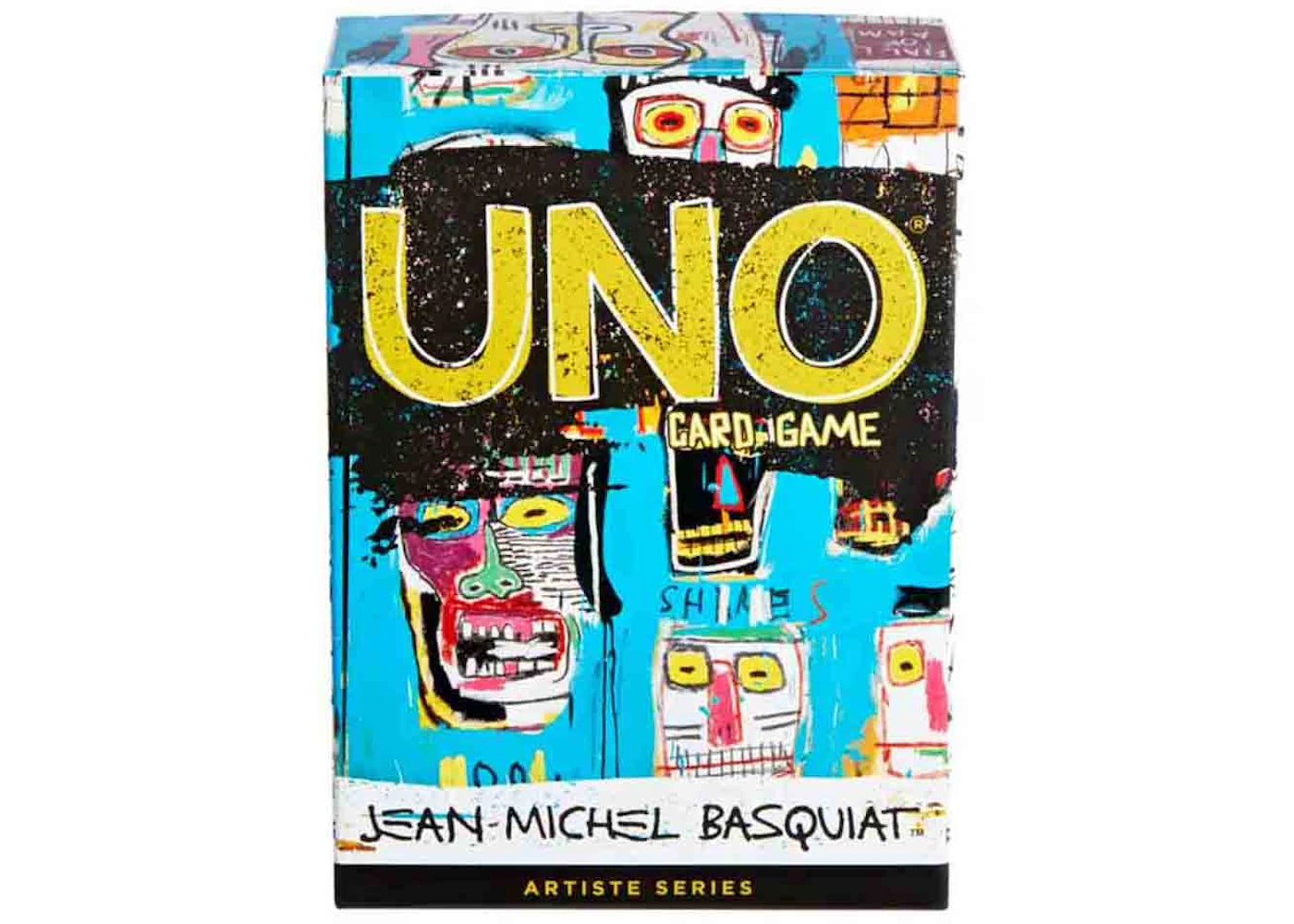 Mattel UNO Artiste Series Jean-Michel Basquiat Card Game – Side Kicks