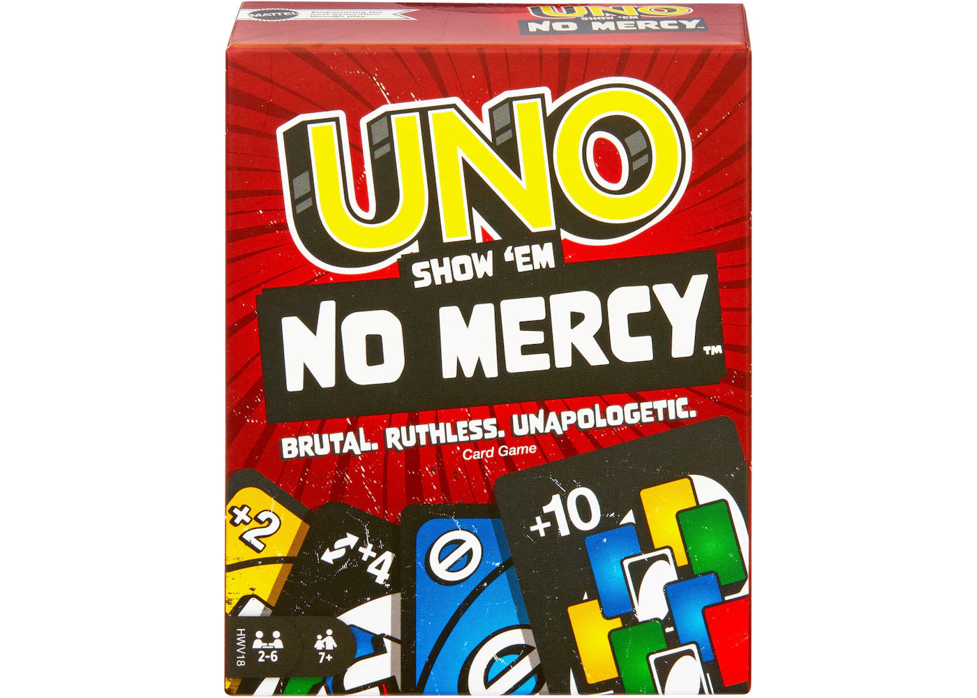 Mattel UNO Show ‘em No Mercy Card Game – Side Kicks