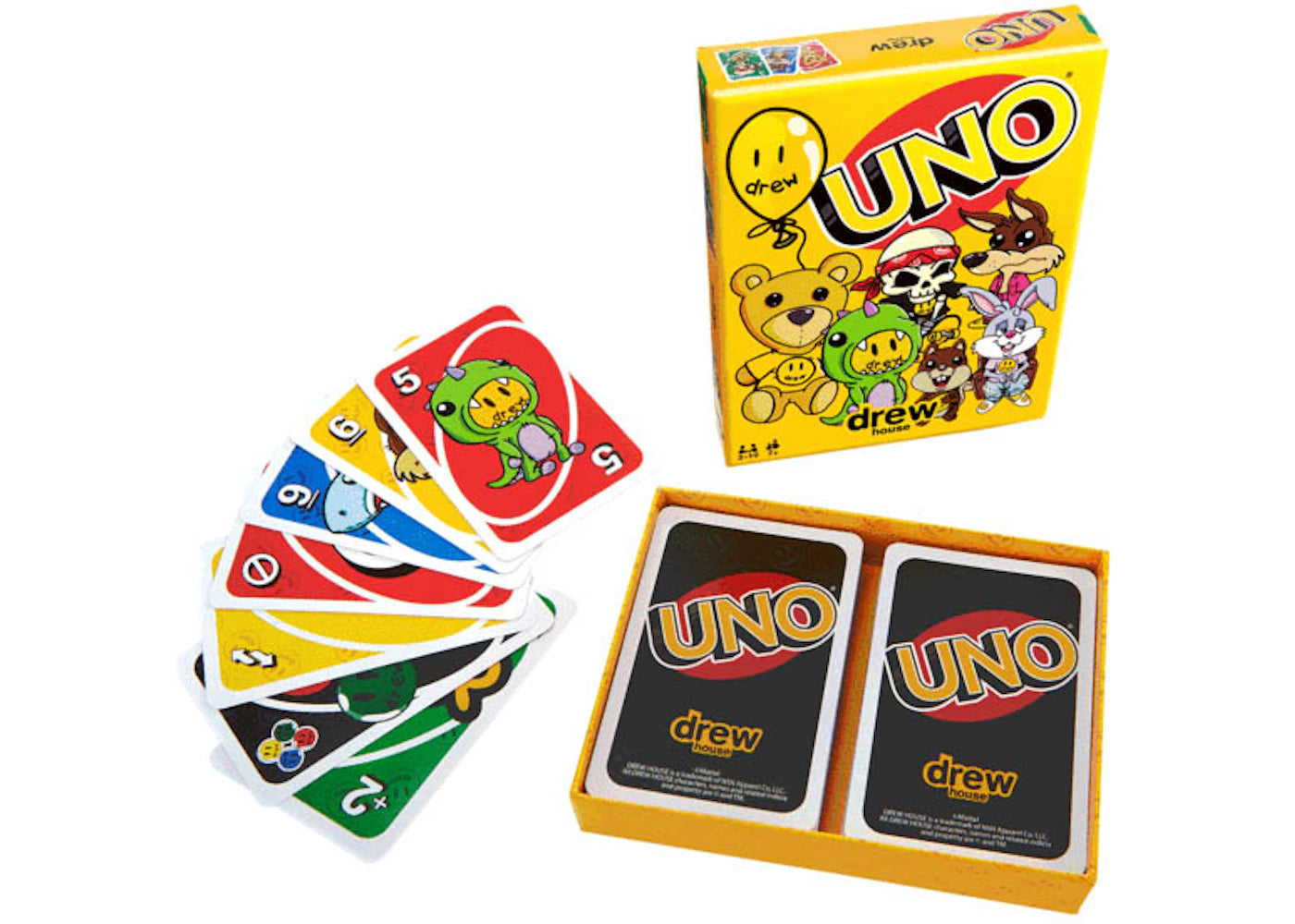 Mattel Uno Drew House Card Game – Side Kicks