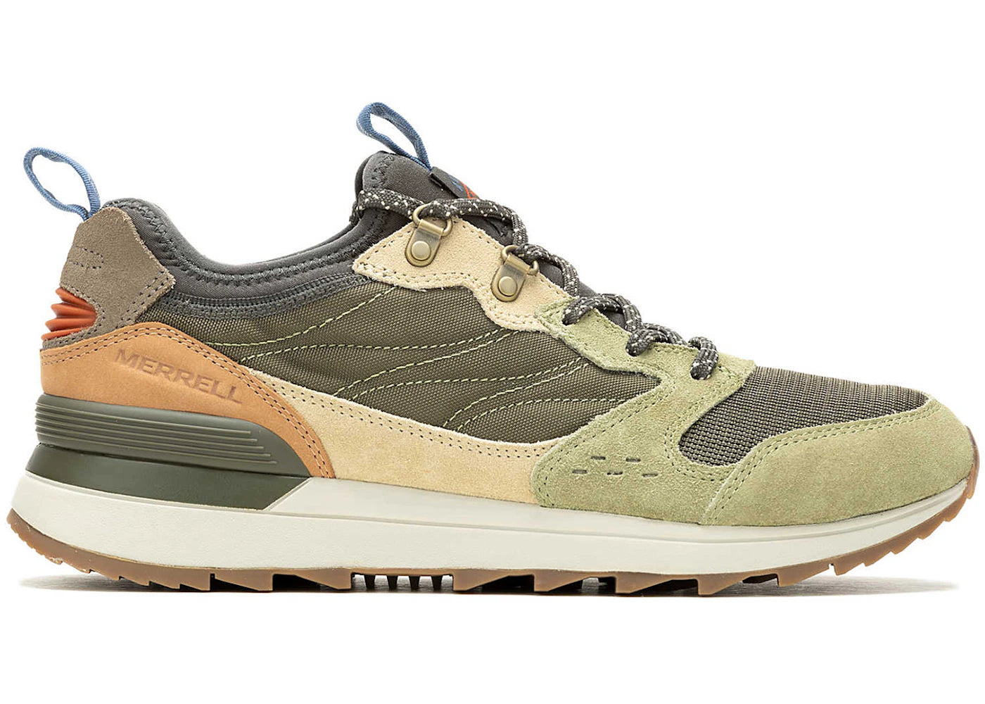 Merrell Alpine 83 Sneaker Recraft Olive Multi – Side Kicks