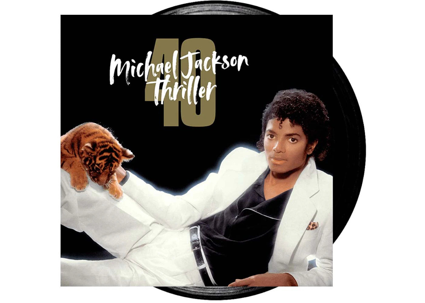 Michael Jackson Thriller 40th Anniversary LP Vinyl Black – Side Kicks