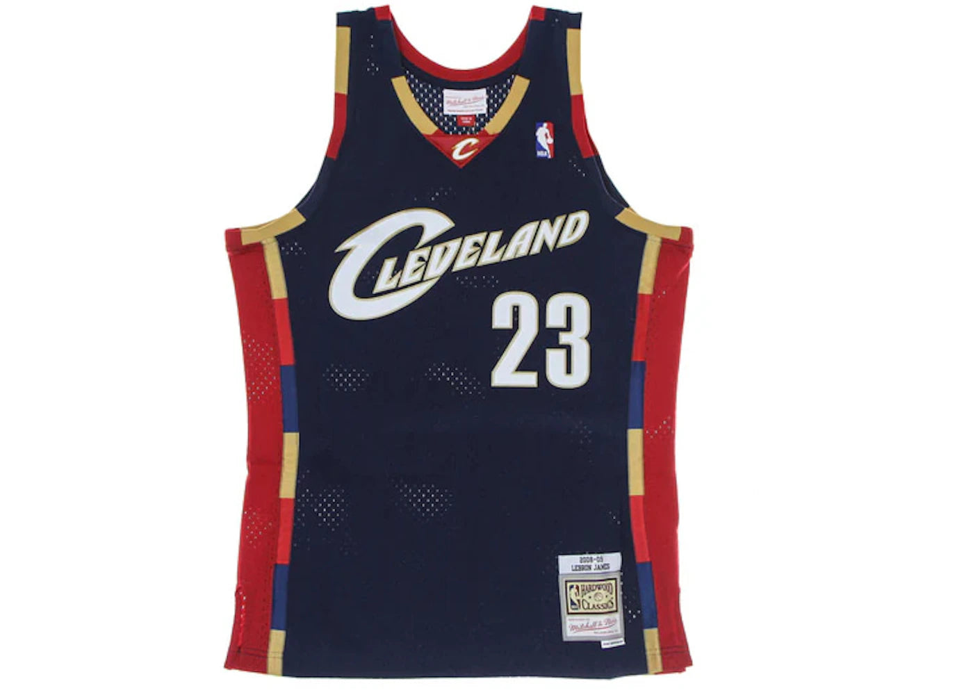 Mitchell & Ness Cleveland Cavaliers Alternate 2008-09 Lebron James Swi ...