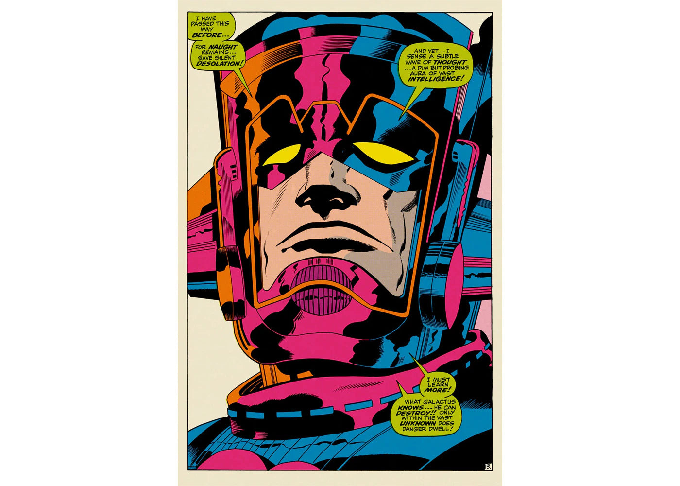 Mondo The Mighty Thor #160 "What Galactus Knows..." Poster Print (Edit ...
