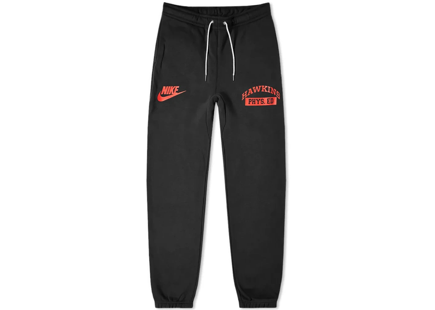 Nike x Stranger Things Sweatpants Black/Red – Side Kicks