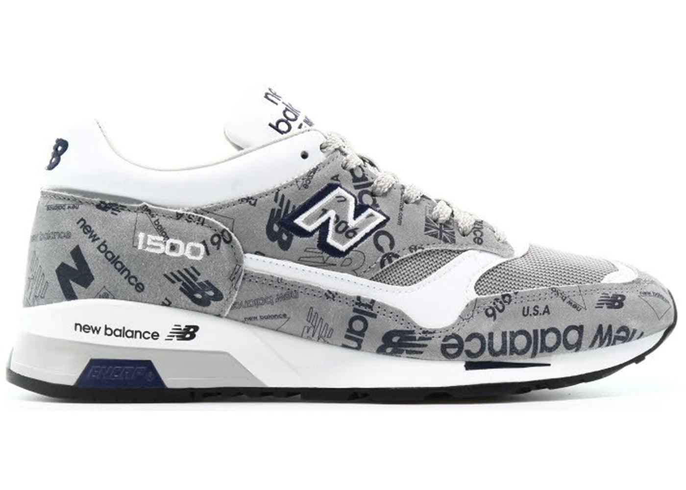 New Balance 1500 All-Over Print Grey – Side Kicks