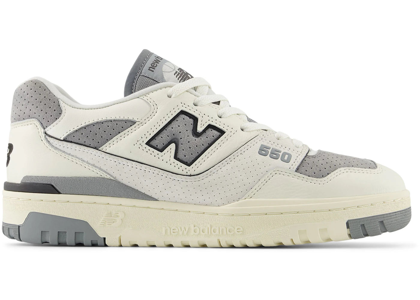 New Balance 550 Sea Salt Slate Grey – Side Kicks