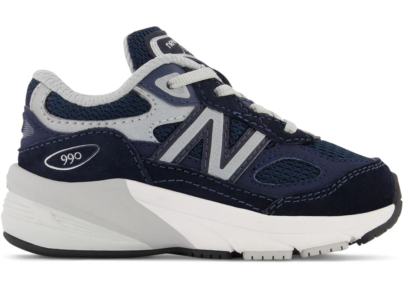 New Balance 990v6 Navy Silver (TD) – Side Kicks