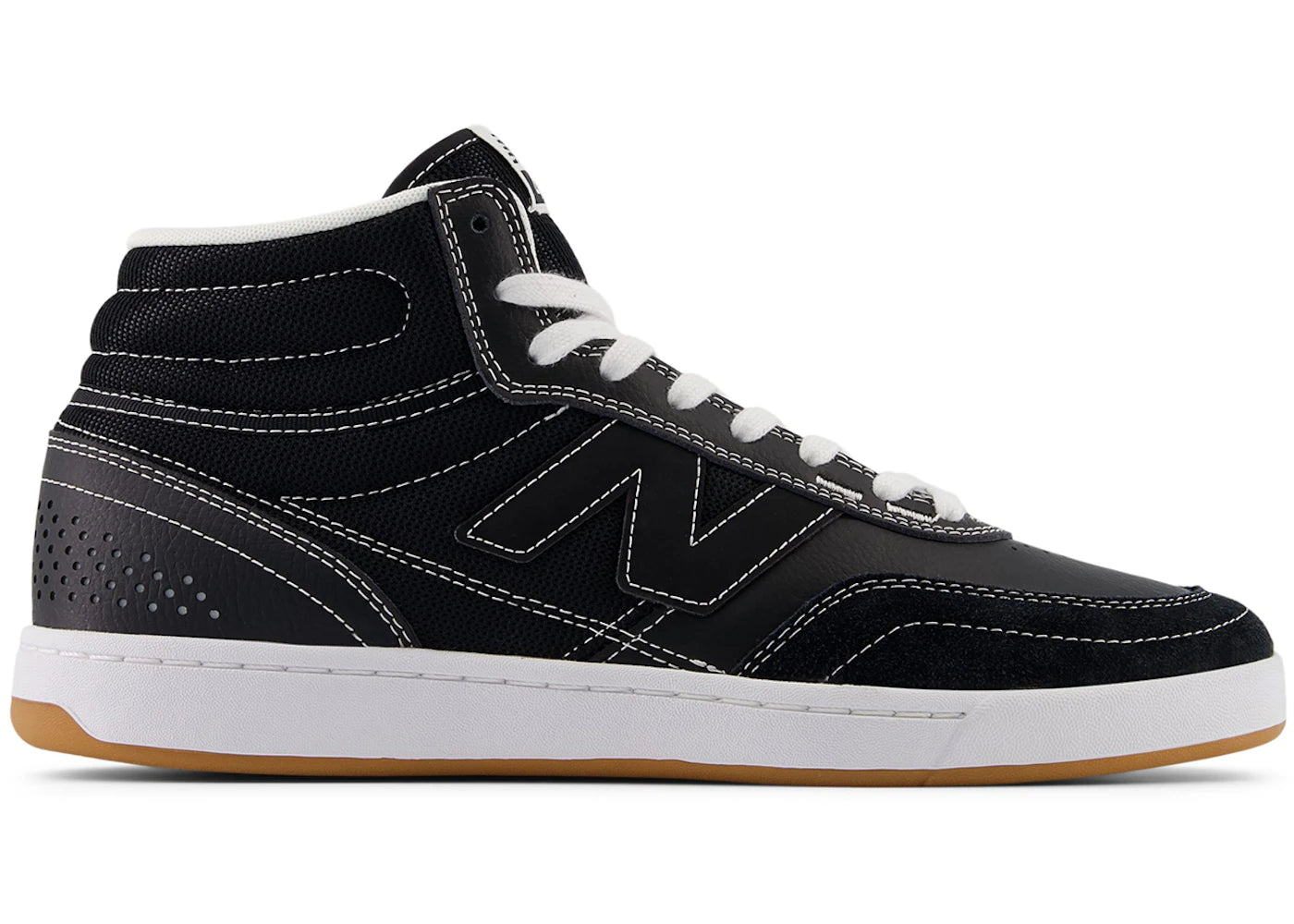 New Balance Numeric 440 High v2 Black White – Side Kicks