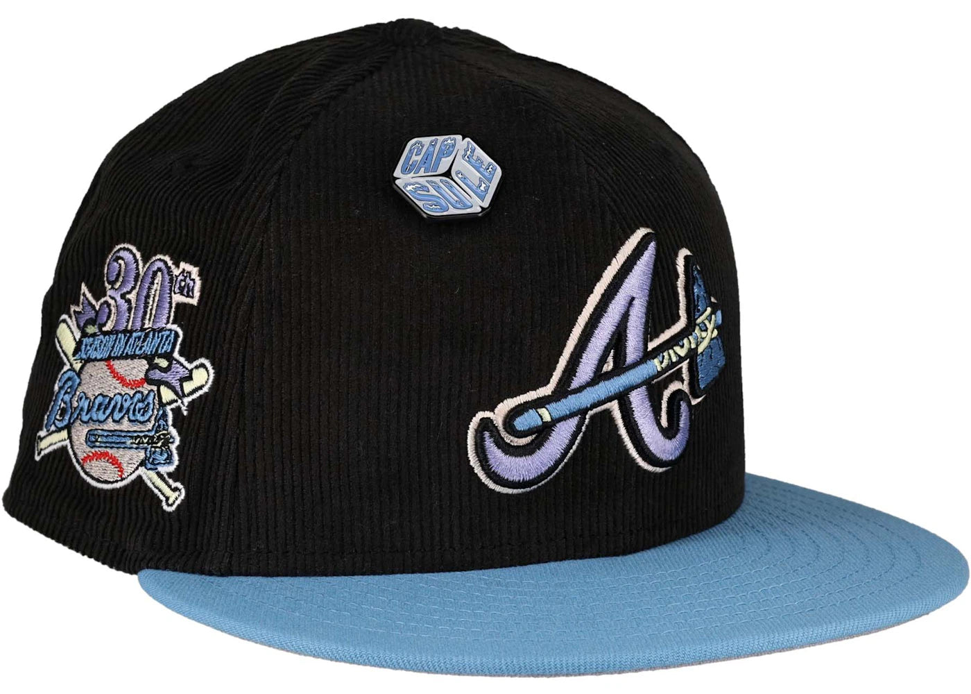 New Era Atlanta Braves Capsule Ice Cube 30th Season 59Fifty Fitted Hat ...