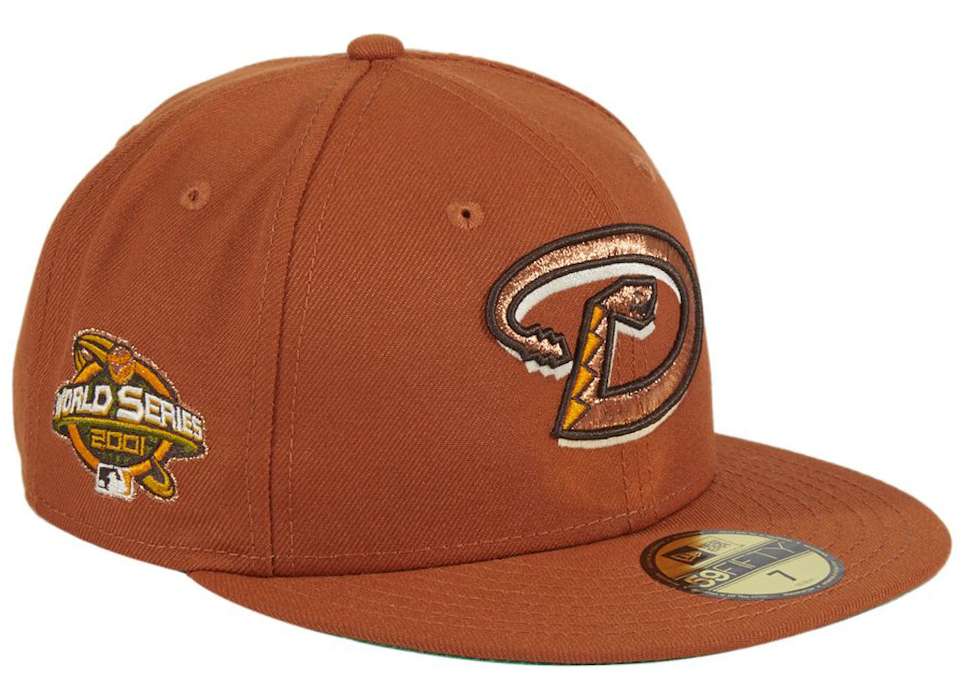 New Era Campfire Arizona Diamondbacks 2001 World Series Patch Hat Club ...