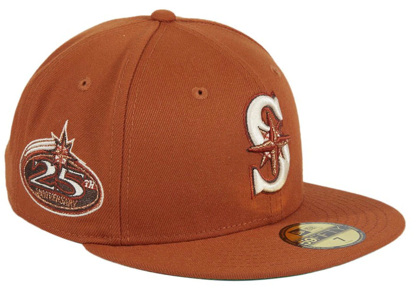 New Era Campfire Seattle Mariners 25th Anniversary Patch Hat Club Excl ...