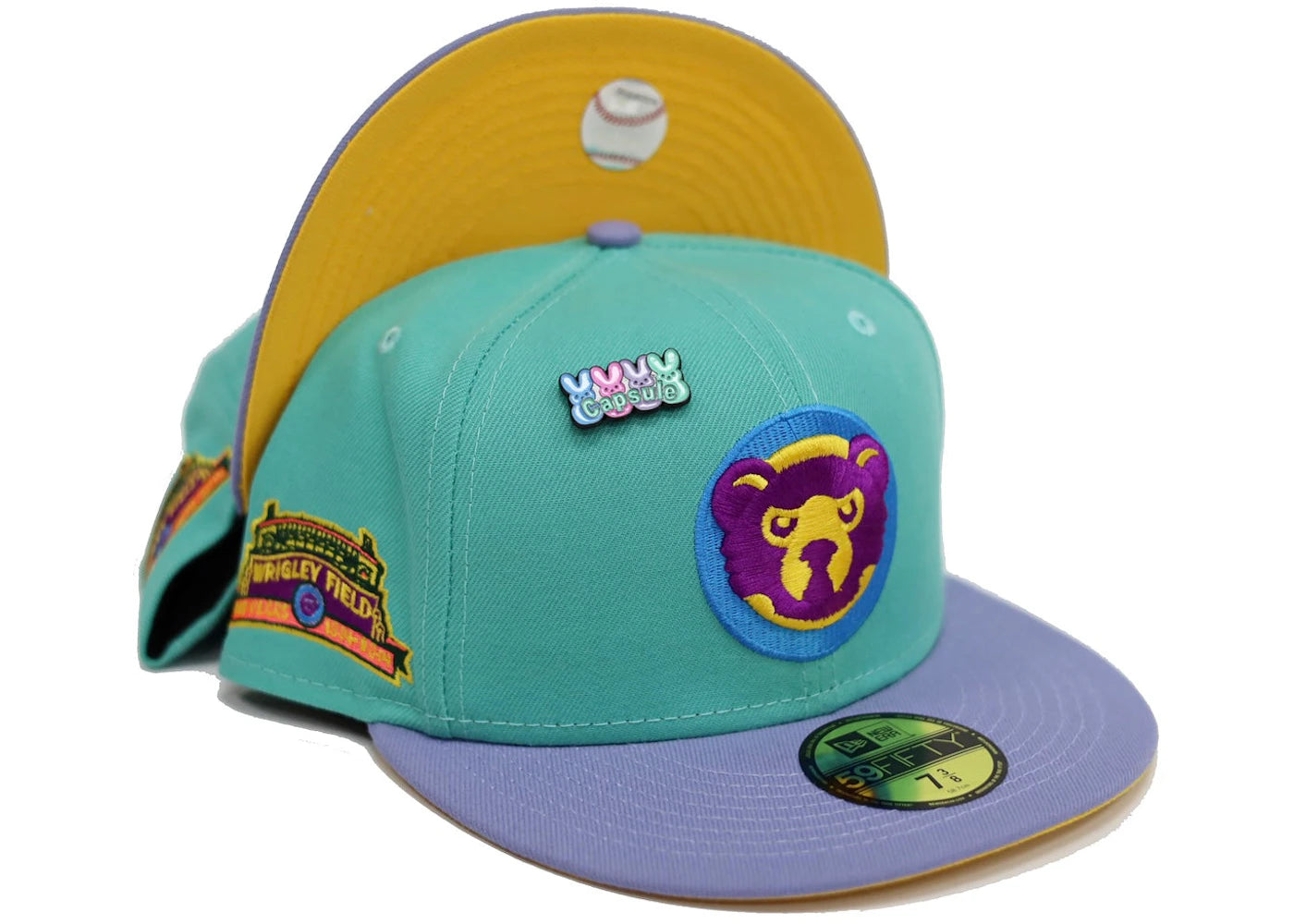 New Era Chicago Cubs Capsule Easter Collection Wrigley Field 59Fifty F ...