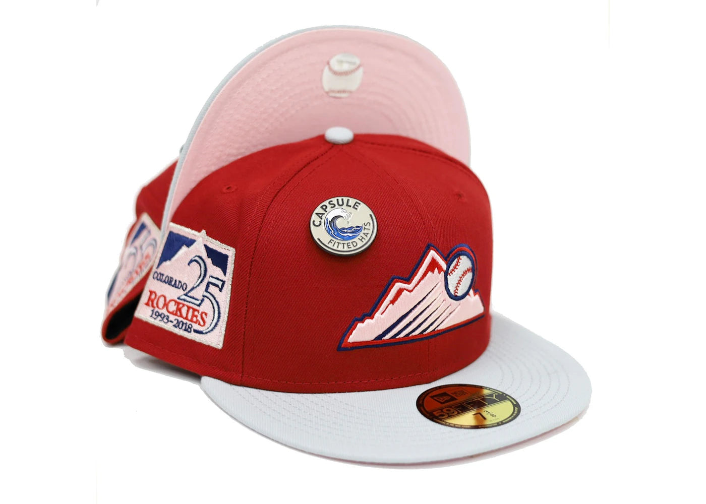 New Era Colorado Rockies Capsule Claw Collection 25 Years 59Fifty Fitt ...