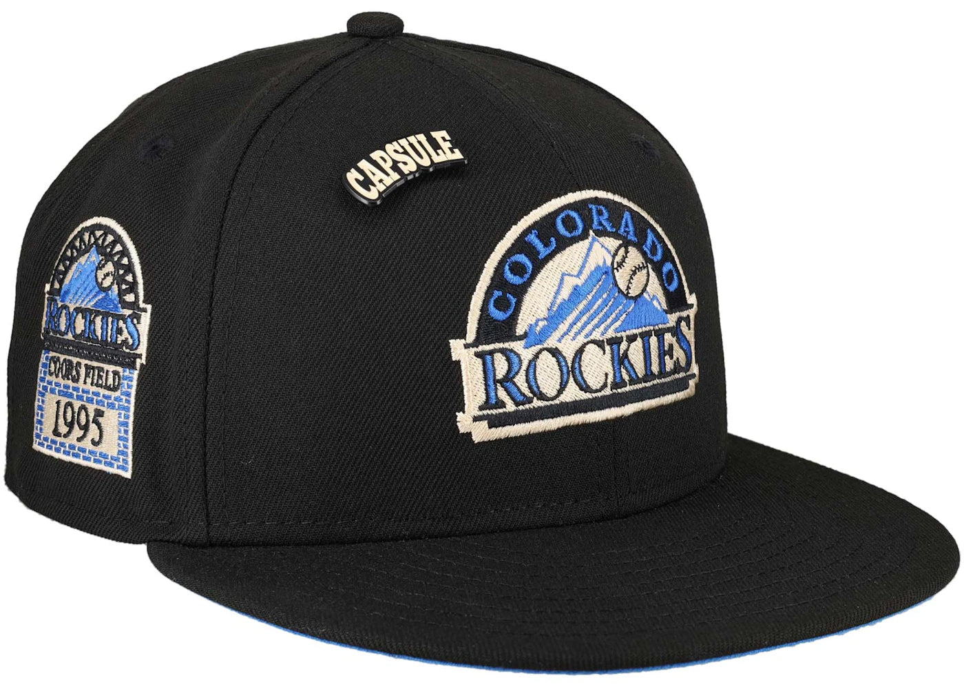 New Era Colorado Rockies Capsule Colors in Cream 1995 Coors Field Patc ...
