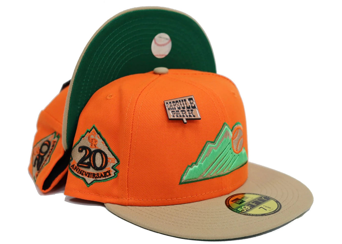 New Era Colorado Rockies Capsule Park Collection 20th Anniversary 59Fi ...