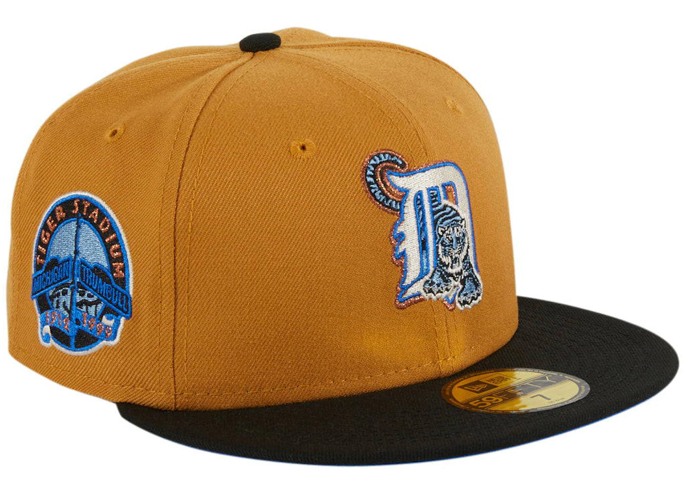 New Era Detroit Tigers Ancient Egypt 90s ALT Tiger Stadium Hat Club Ex ...