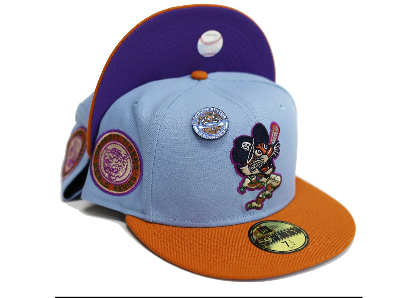 New Era Detroit Tigers Capsule Anti-Theft Collection 1968 World Series ...