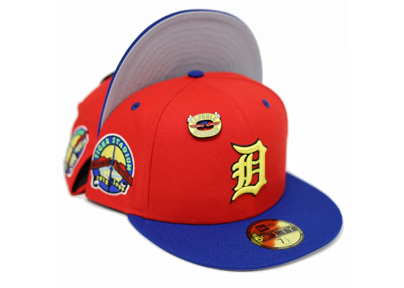 New Era Detroit Tigers Capsule Speedway Tiger Stadium 59Fifty Fitted H ...