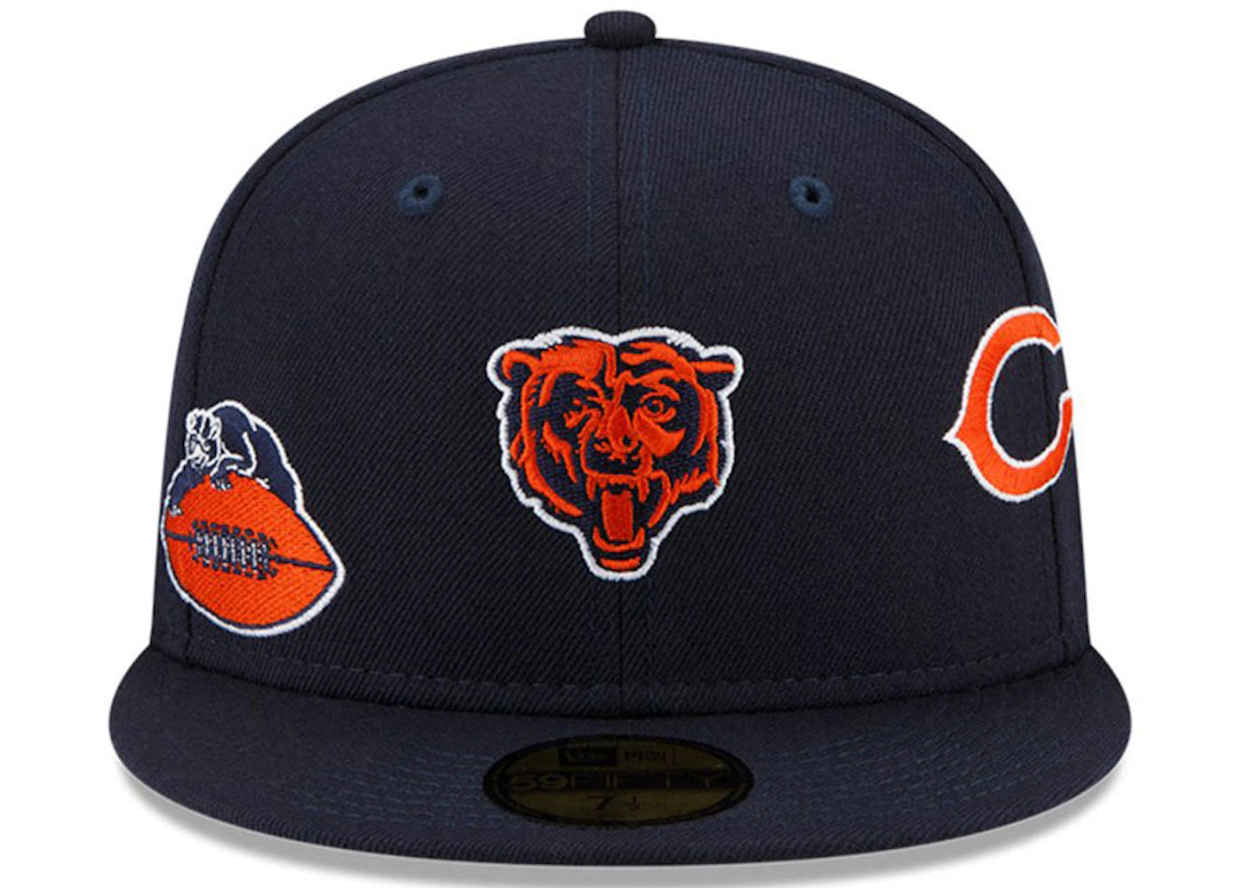 New Era Just Don Chicago Bears 59Fifty Fitted Hat Navy – Side Kicks