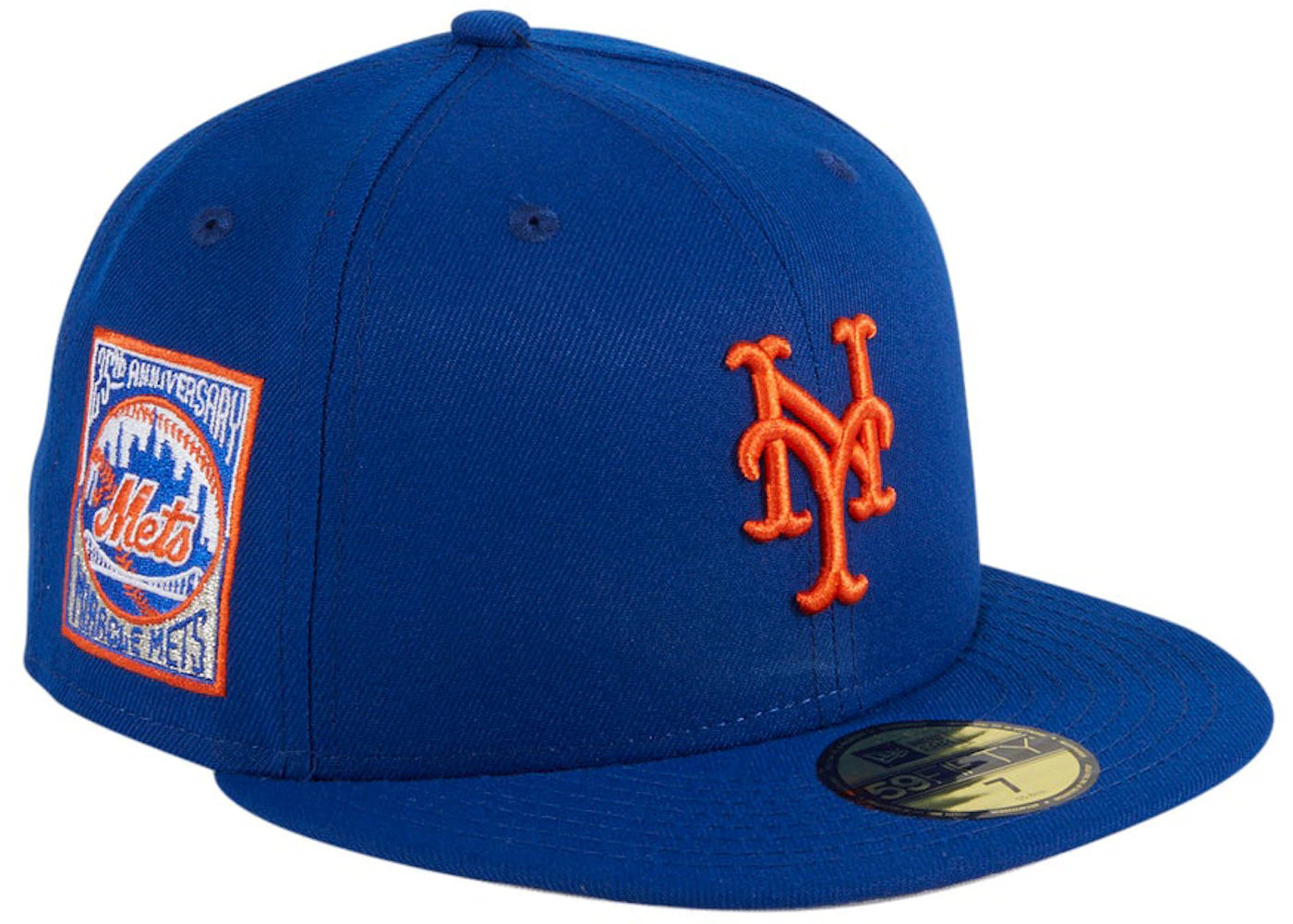 New Era New York Mets 25th Anniversary Miracle Mets Patch Hat Club Exc ...