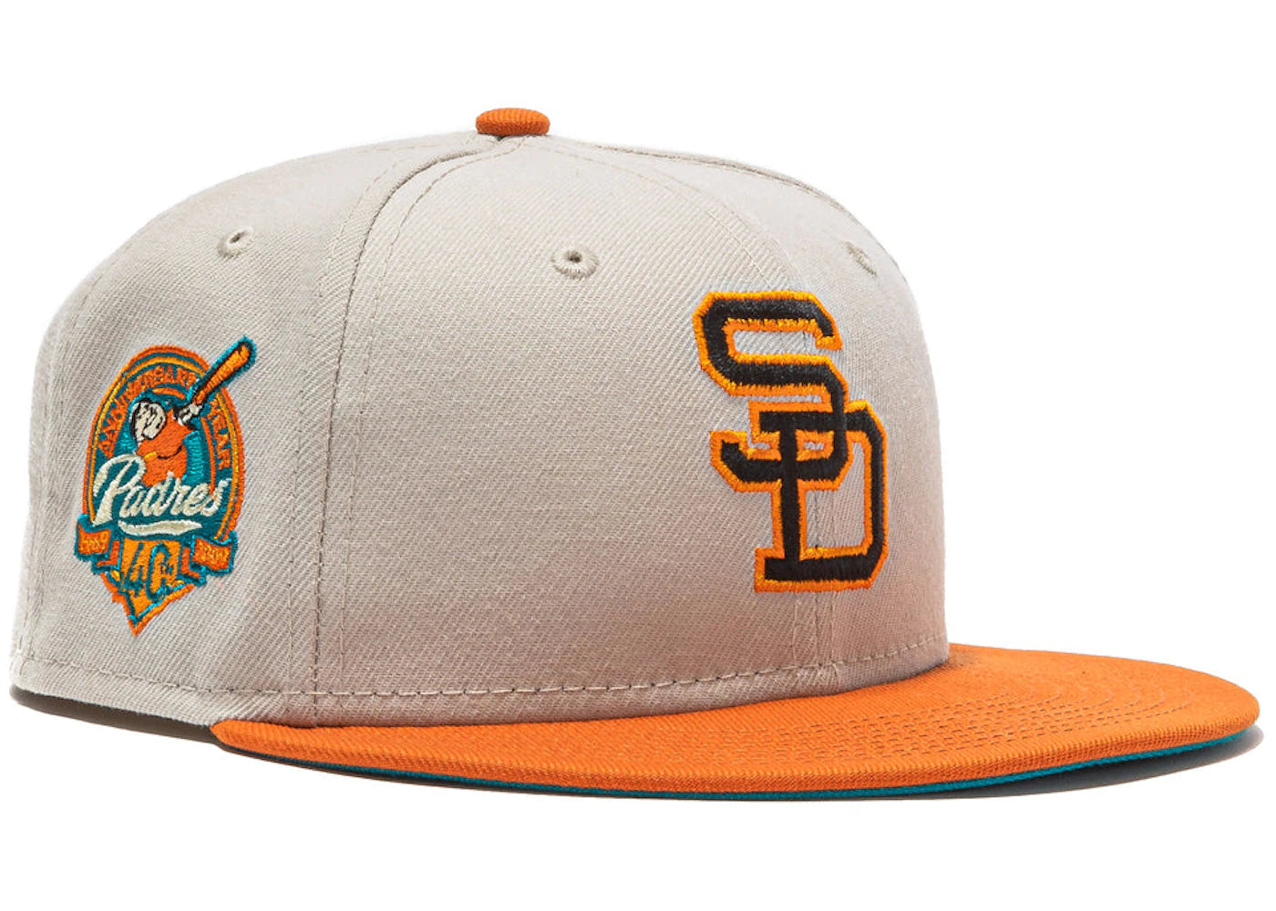New Era San Diego Padres Beer Pack 40th Anniversary Patch Hat Club Exc ...