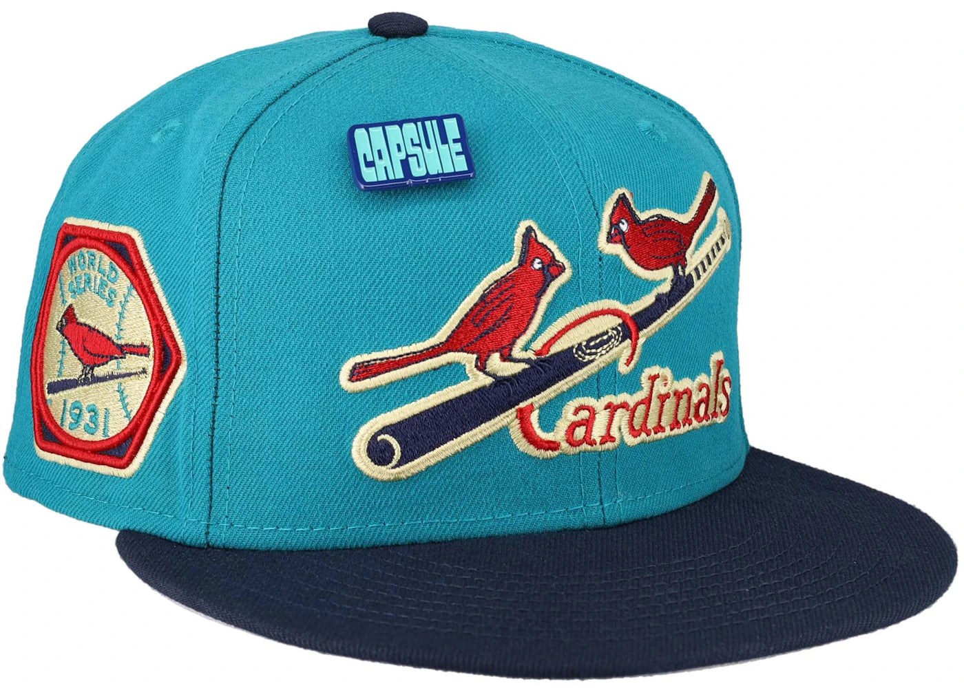 New Era St Louis Cardinals Capsule Teal Collection 1931 World Series 5 ...
