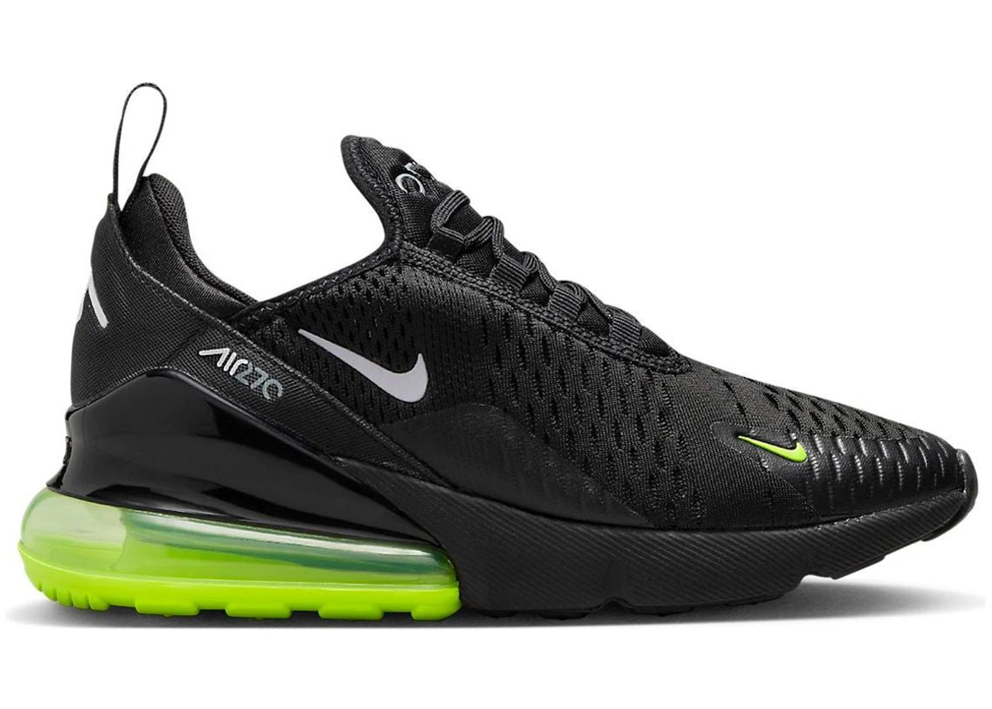Nike Air Max 270 Black Volt (GS) – Side Kicks