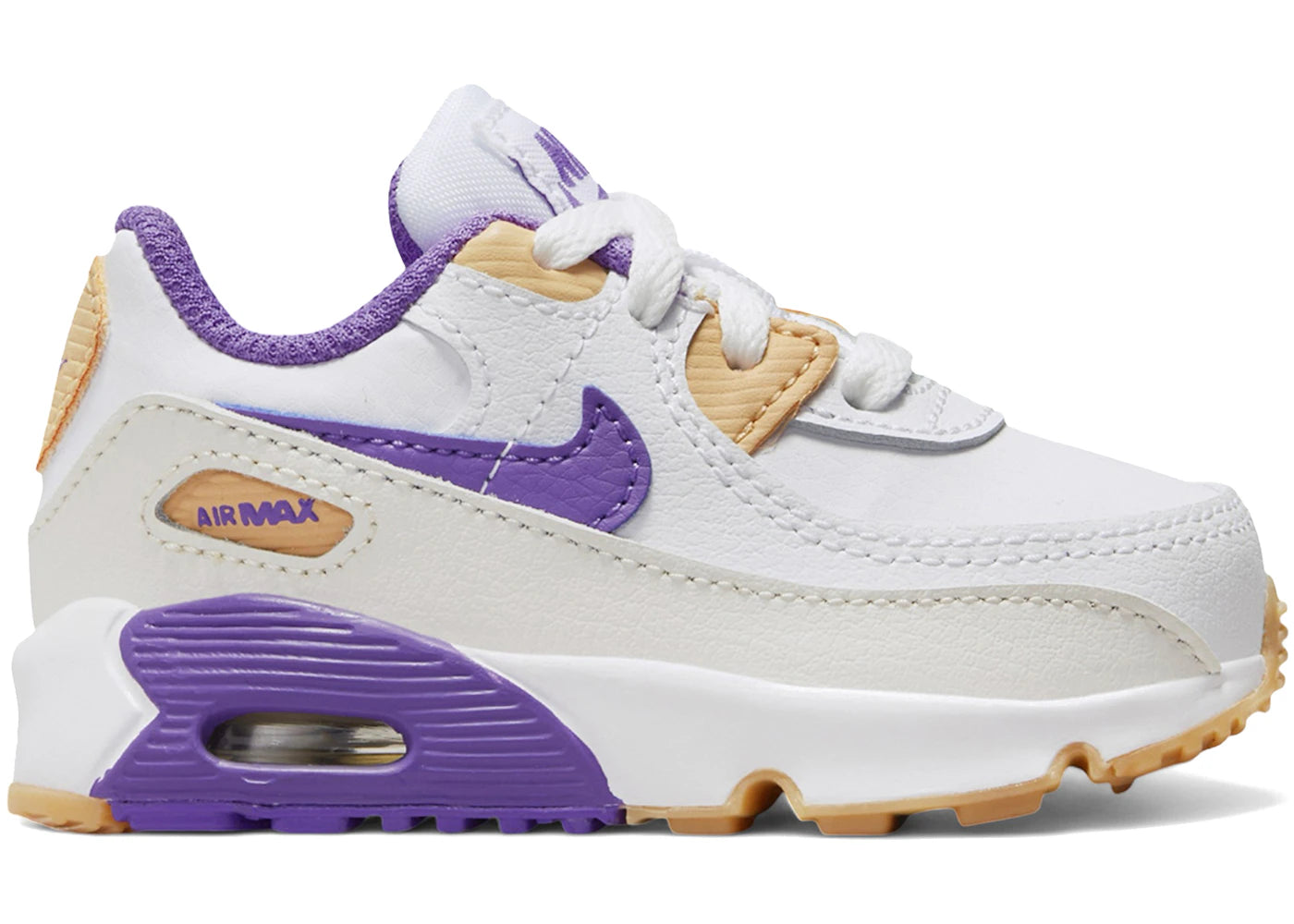 Nike Air Max 90 LTR White Action Grape (TD) – Side Kicks