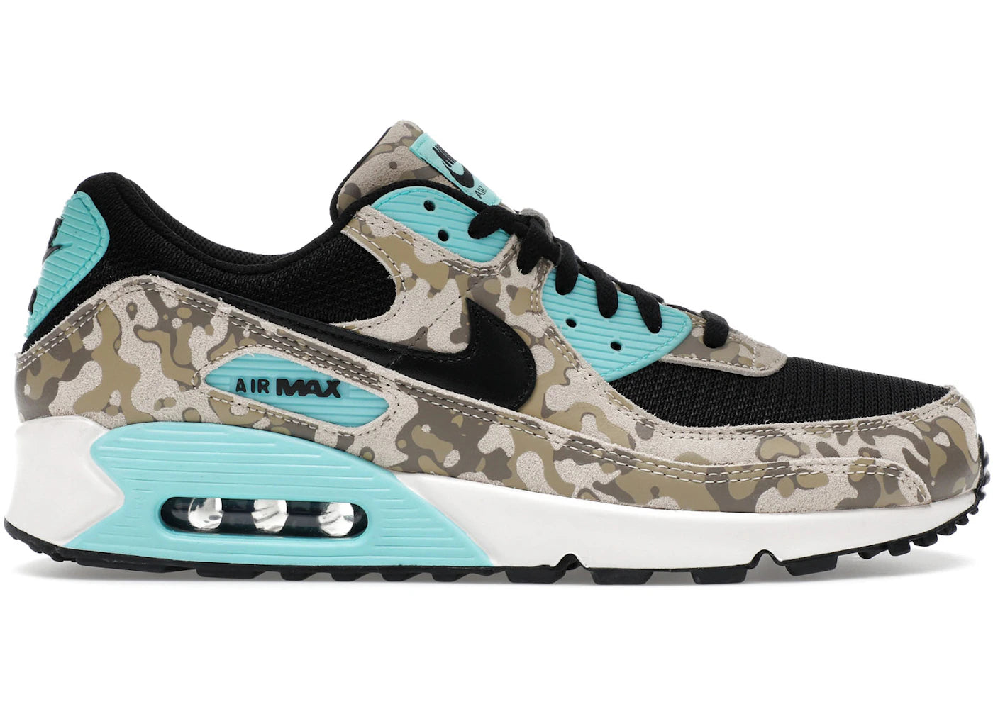 Nike Air Max 90 Premium Aurora Green Camo – Side Kicks