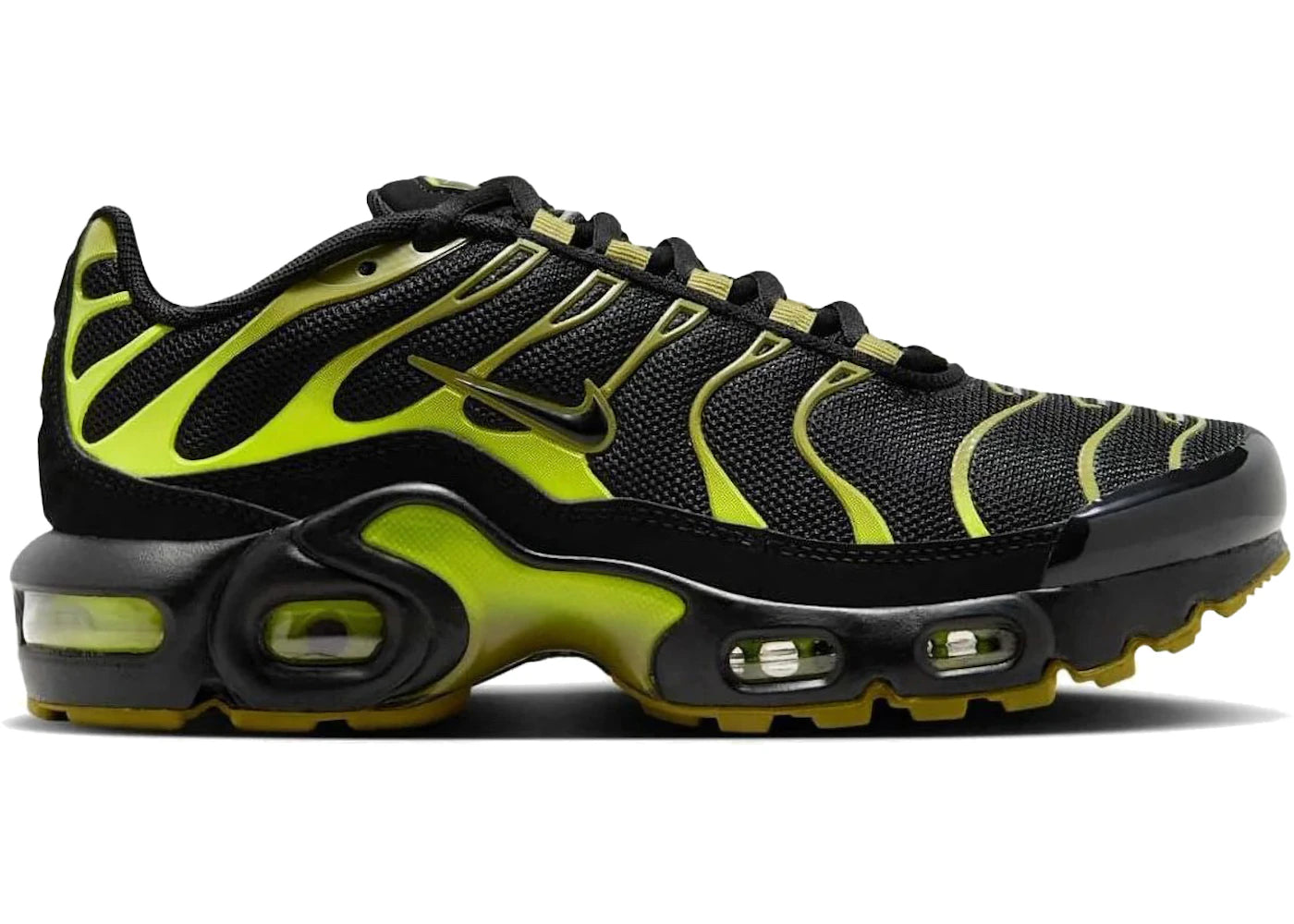 Nike Air Max Plus Black Cyber (GS) – Side Kicks