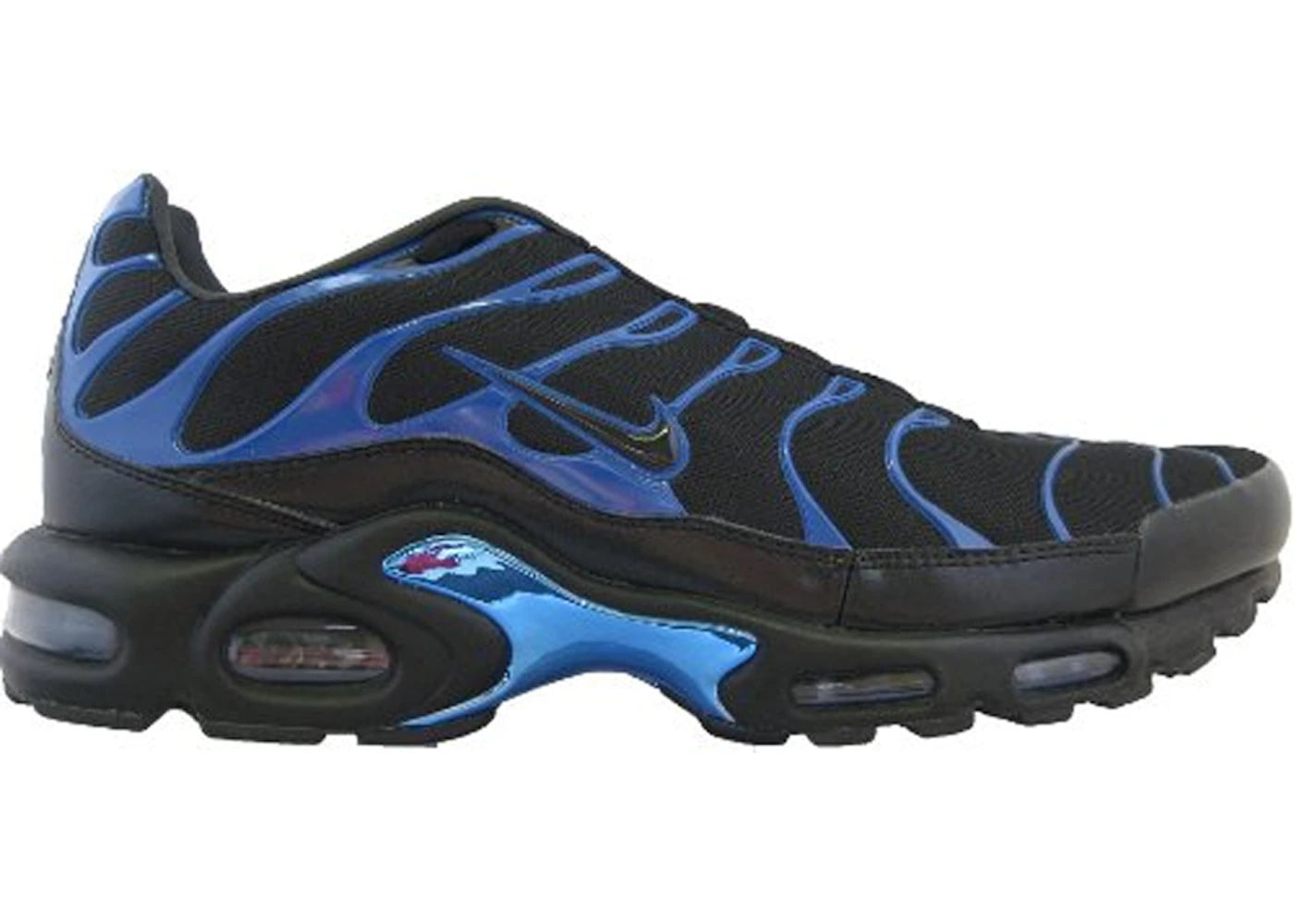 Nike Air Max Plus Black Team Royal – Side Kicks